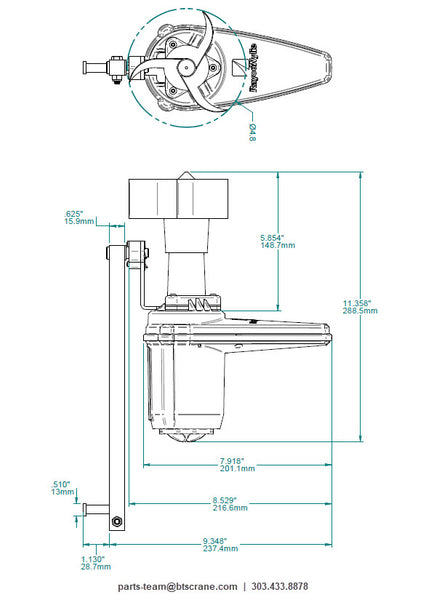 Crane Wind Speed System Kit – BTS Crane Parts Store