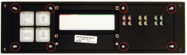 PAT DS85 Faceplate Screen Replacement – BTS Crane Parts Store