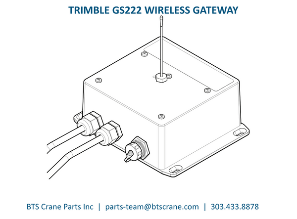 GS222 - 01 Trimble LSI Wireless Gateway – BTS Crane Parts Store